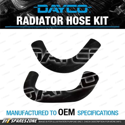 Dayco Radiator Hose Kit for Bedford CF 3.3L 6 cyl 202 RED 1979-1985 ...
