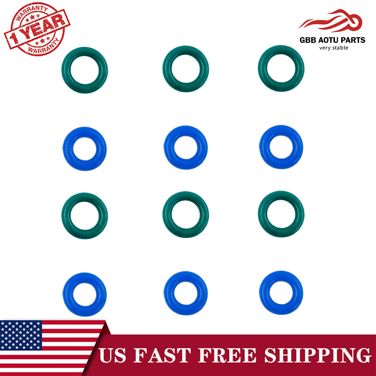 Fuel Injector Rebuild / Oring Kit For Ford Fusion 3.0L Bosc* 0280158075 ...