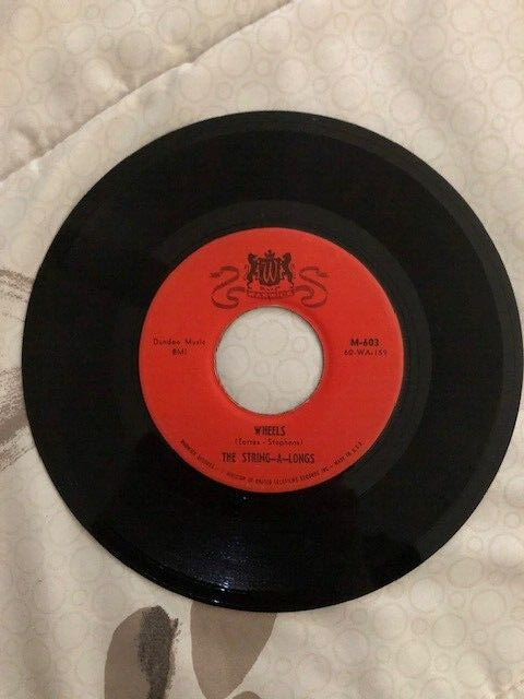 45 RPM - THE STRING-A-LONGS - WHEELS | eBay