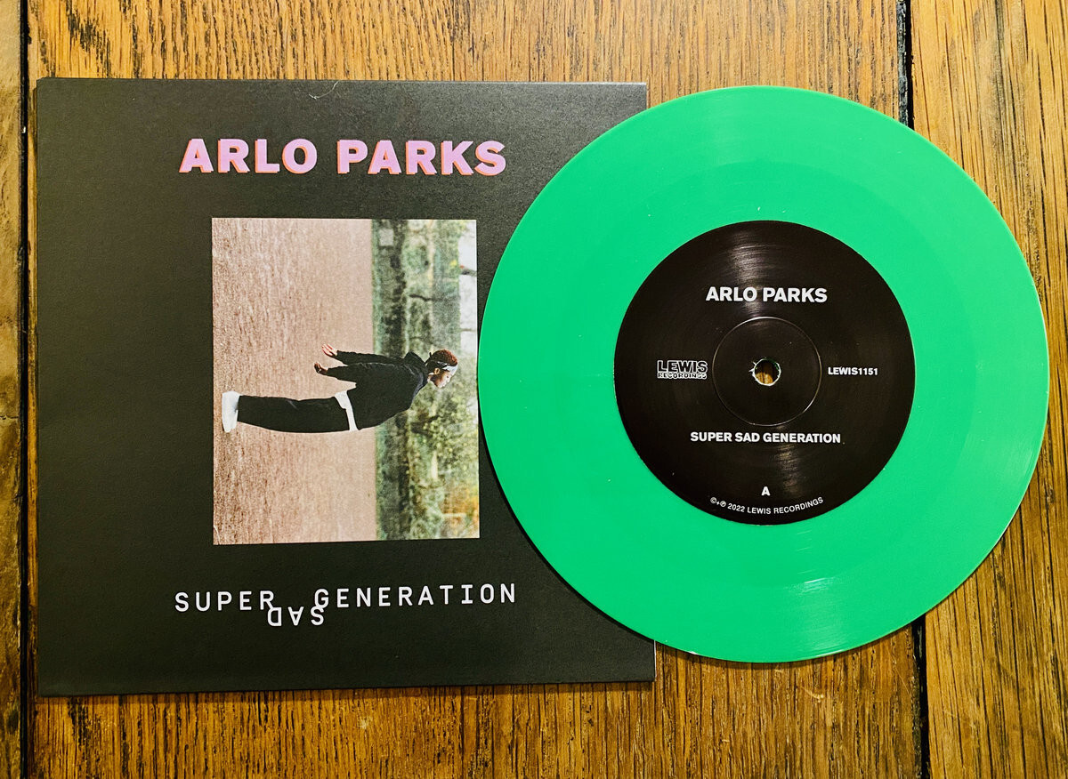 Arlo Parks - Super Sad Generation Green Vinyl 7" New (Lewis Recordings ...