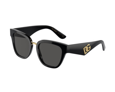 Dolce & Gabbana Sunglasses DG4437 501/87 Black grey Woman | eBay