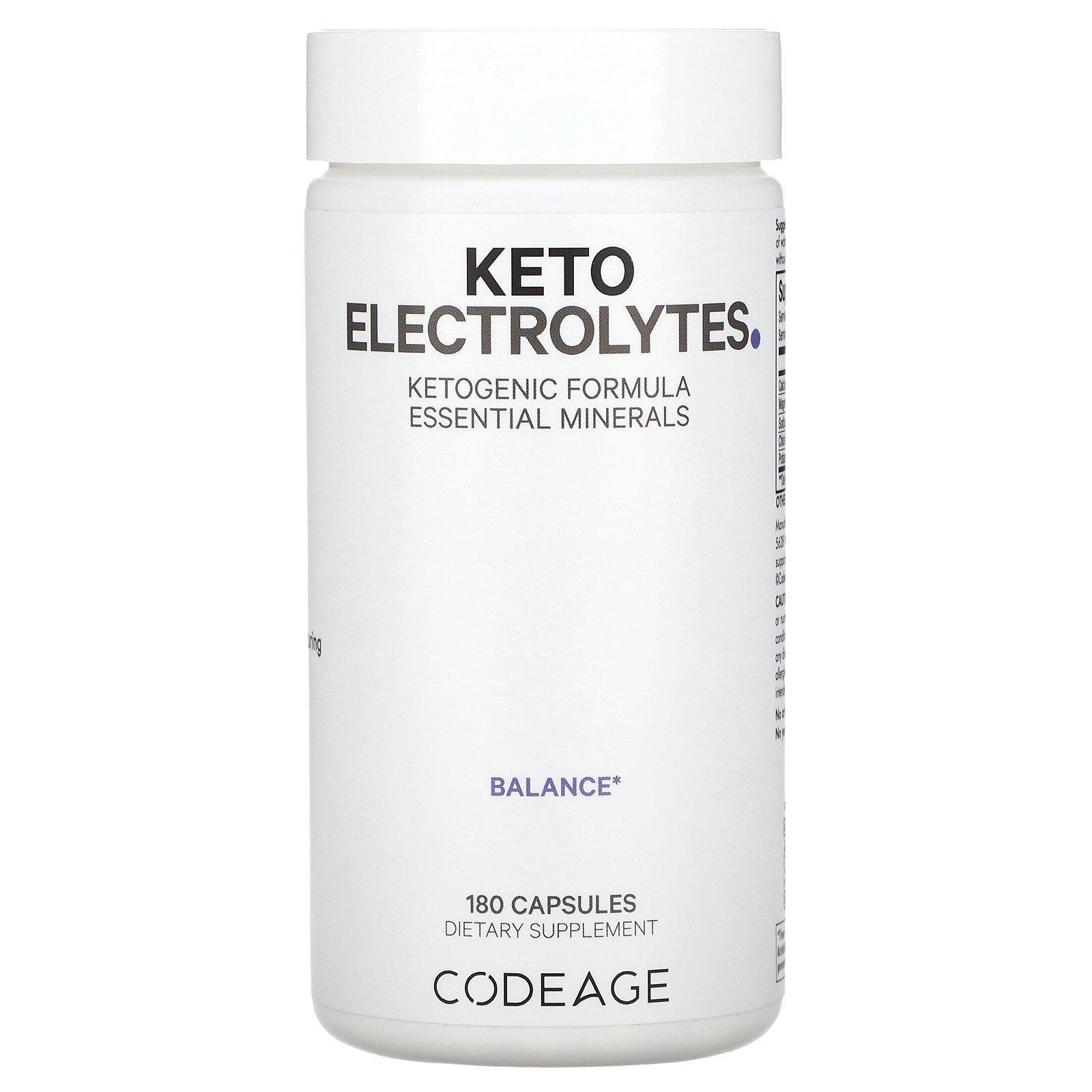 Keto Electrolytes, Ketogenic Formula, 180 Capsules | eBay
