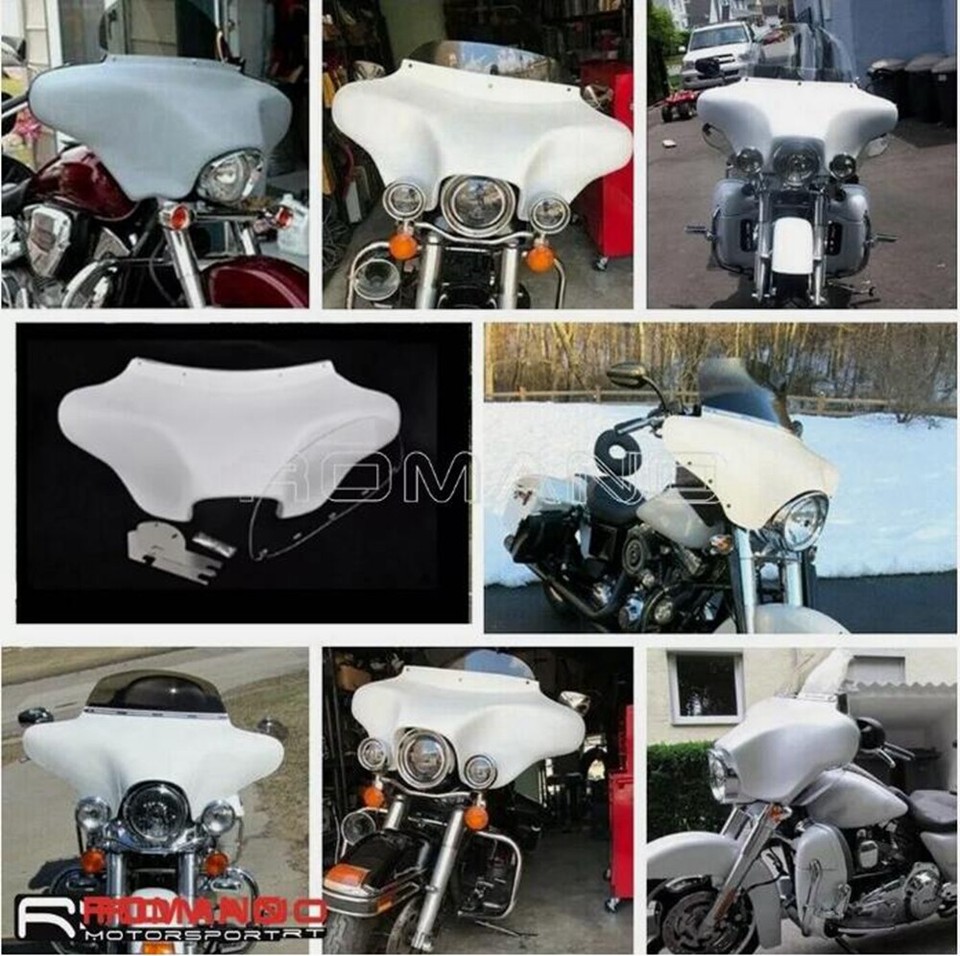 1994-2024 Harley Road King Batwing Fairing & Windshield For Harley Road ...