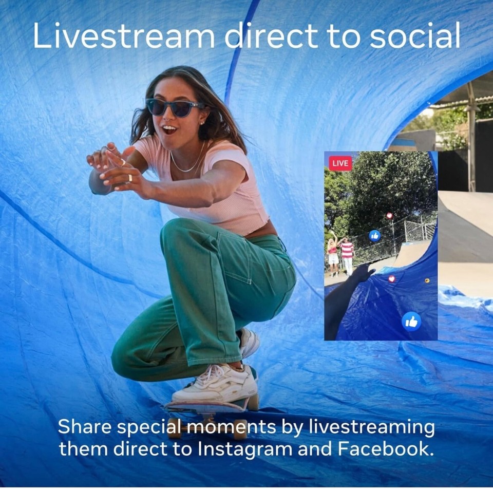 RAY-BAN Meta Wayfarer RW4008 Smart Sunglasses Matte Black/Graphite Plrz ...