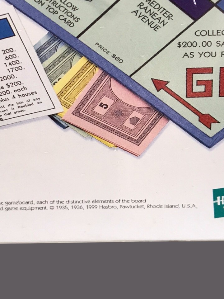 Vintage Monopoly Game 1998 with WINNING TOKEN from Monopoly Campaign ...