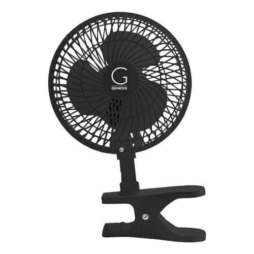 6-Inch Clip Convertible Table-Top & Clip Fan Two Quiet Speeds - Ideal ...