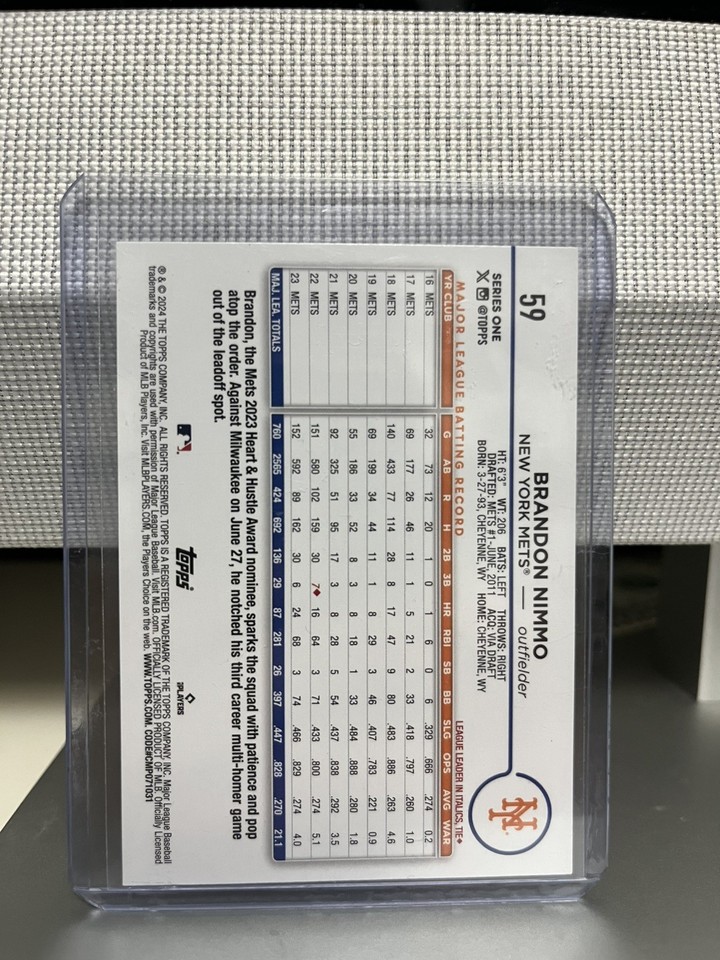 2024 Topps Prince Fielder 1989 Topps Baseball 35th Anniversary Auto ...