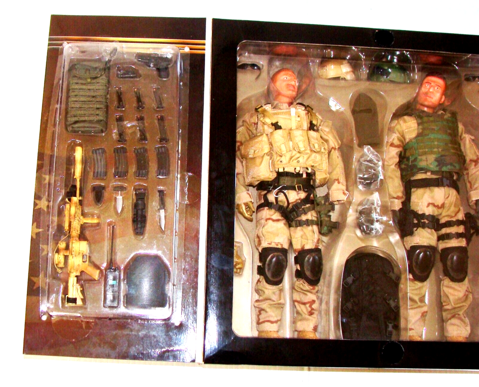 1:6 BBI Elite Force USAF D. Cunningham US Army Ranger E. Self Figures 2 ...