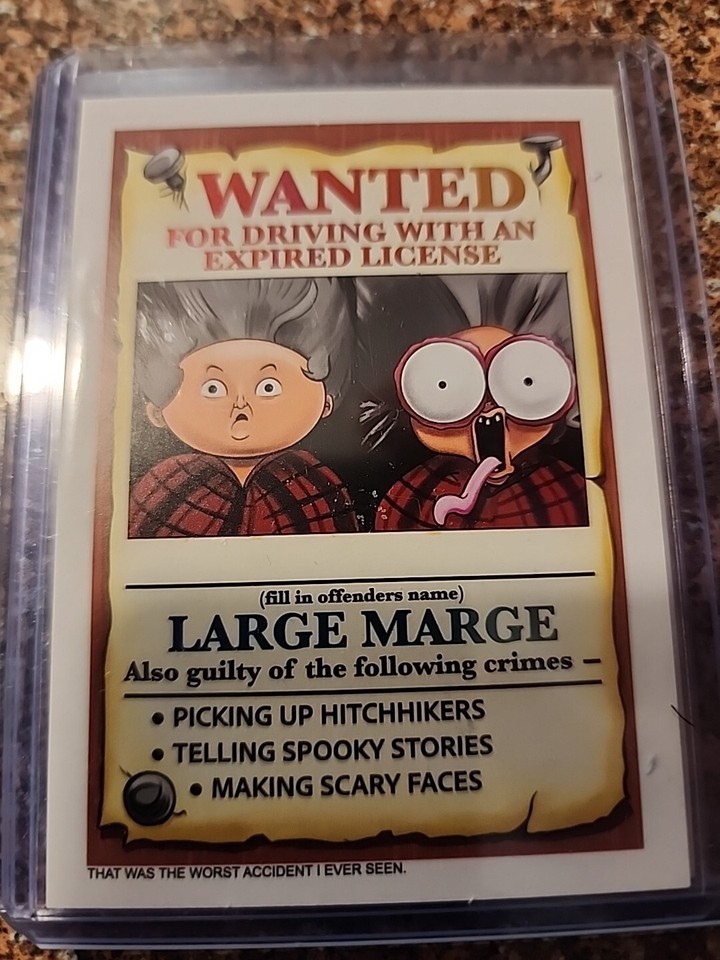 SSFC LUNCH BOX LEFTOVERS Series 3 54C TAPE FACE CHASE MAIL AWAY FOIL ...