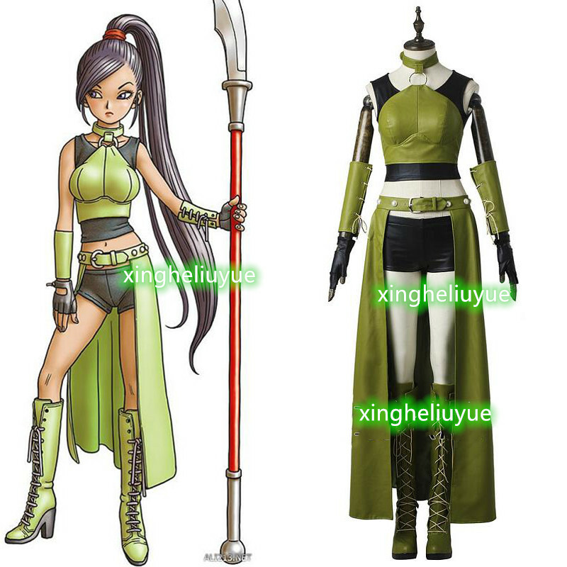 DQ11 Dragon Quest XI Martina Cosplay Costume Custom Made Comic Con ...
