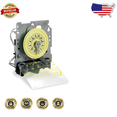 Mechanical Time Switch with ON/OFF Tripper - Easy & Reliable Timer ...