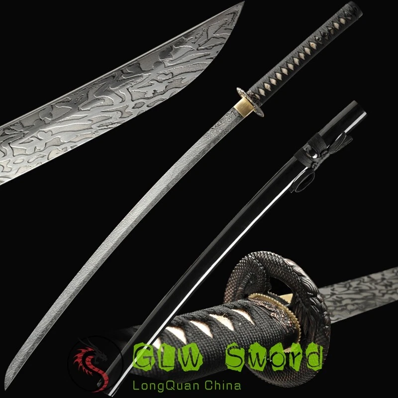 Samurai Sword Blade Pattern