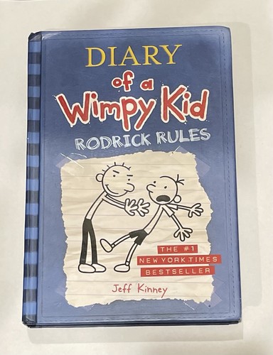 Diary of a Wimpy Kid: Rodrick Rules – Hardcover – Jeff Kinney | eBay