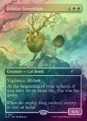 MTG Felidar Sovereign Foil Secret Lair 20 Ways to Win NM | eBay