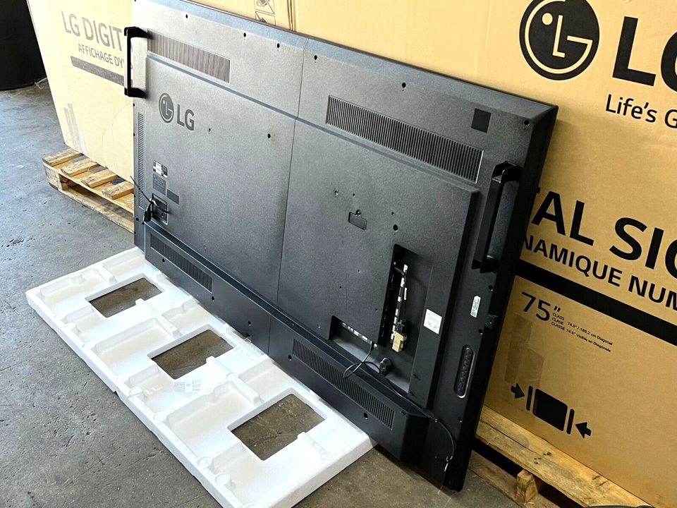 LG 75UH5C-B 75" Ultra HD Digital Signage Display Monitor #3935 (One) | eBay