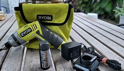 Ryobi TEK4 HP53L 4V Lithium Cordless Screwdriver w/ Battery & Charger ...