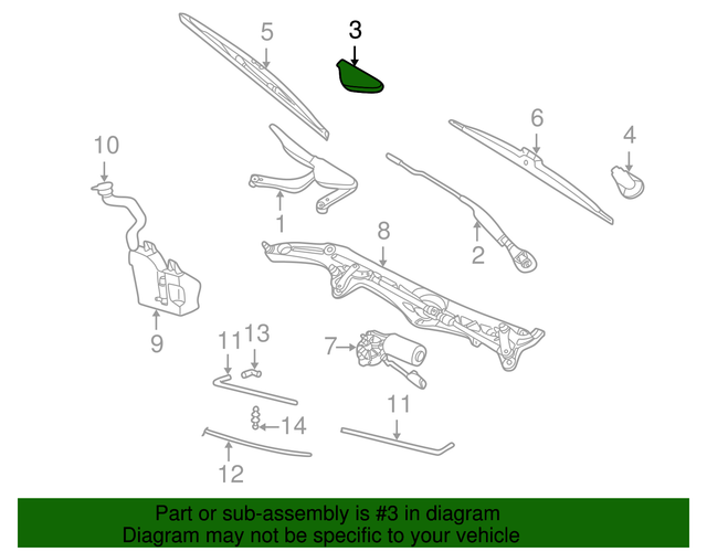BMW 61617008973 Genuine OEM Wiper Arm Cover for sale online | eBay