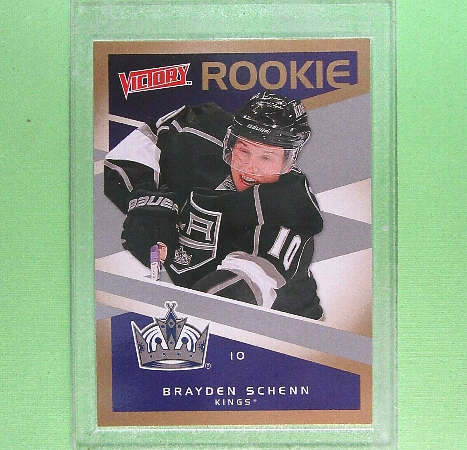 BRAYDEN SCHENN 2011 ROOKIE GOLD Victory #324 Los Angeles Kings | eBay
