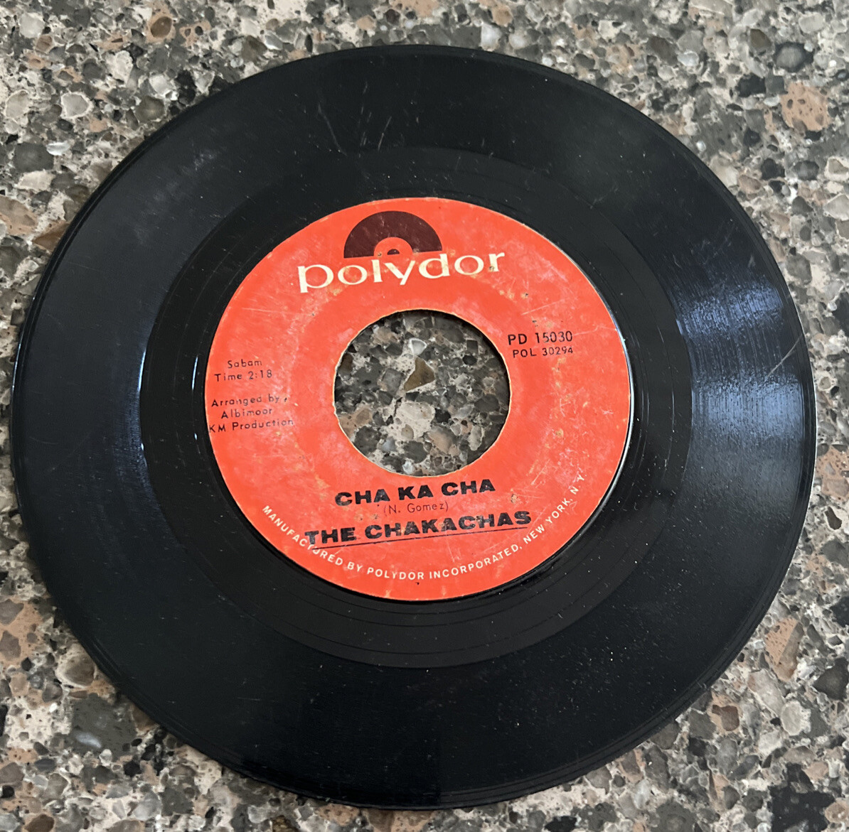 The Chakachas: Cha Ka Cha / Jungle Fever 45 | eBay