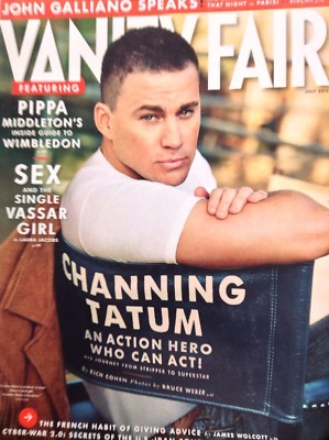 Vanity Fair Magazine Channing Tatum July 2013 NO ML 092917nonrh | eBay