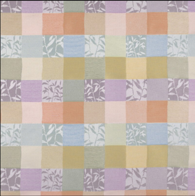 Interspec Leaf Block, Fruit 9965 Cubicle Drapery Bedspread Fabric 72" x ...