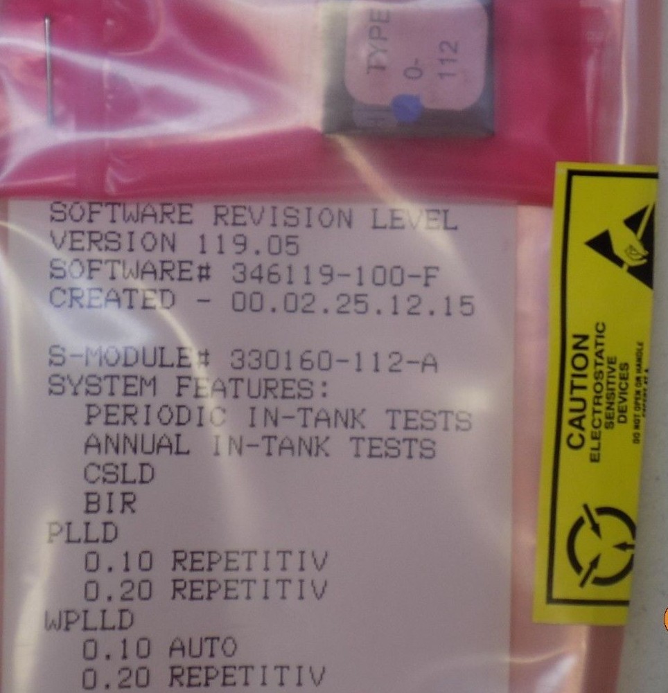 Veeder-Root TLS-350 SEM 330160-112 CSLD BIR PLLD List price $3000 plus ...