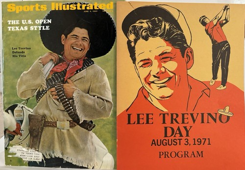 Sports Illustrated June 9, 1969 Lee Trevino U.S. Open Golf and Program ...
