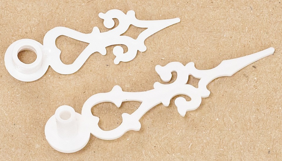 Cuckoo Clock Dial Hands Quartz White Plastic Clocks Parts Repairs 47mm ...