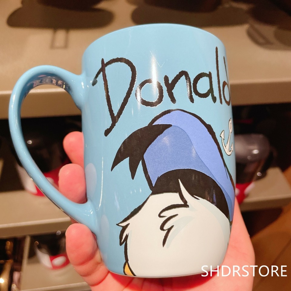Disney authentic Donald duck mug cup 530ml Disneyland exclusive | eBay