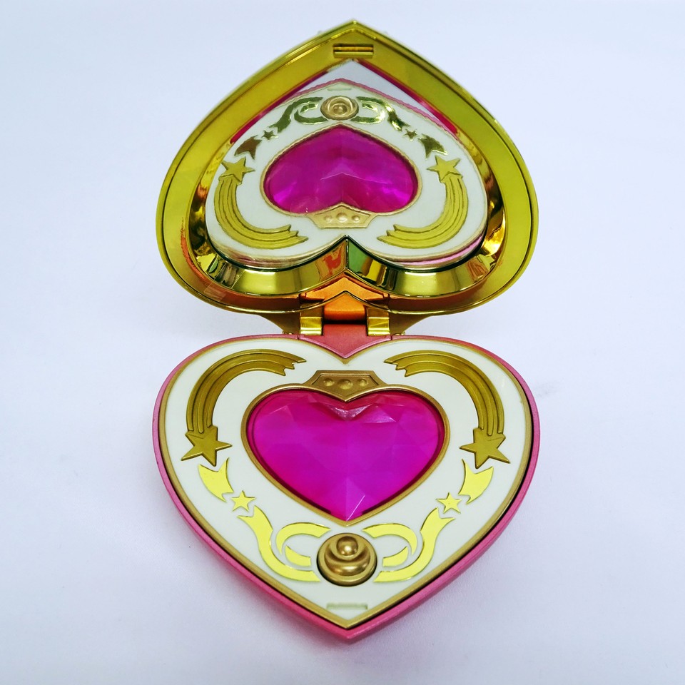 Bandai Sailor Moon Proplica S Cosmic Heart Compact Brooch Red Cosplay ...