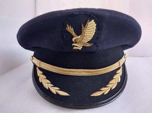 Gulf air Pilot airline scarce Qatar Saudi Cap Hat early Balenciaga ...