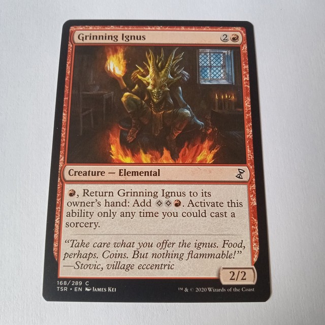 MTG Grinning Ignus Modern Masters 118/229 Regular Uncommon for sale ...