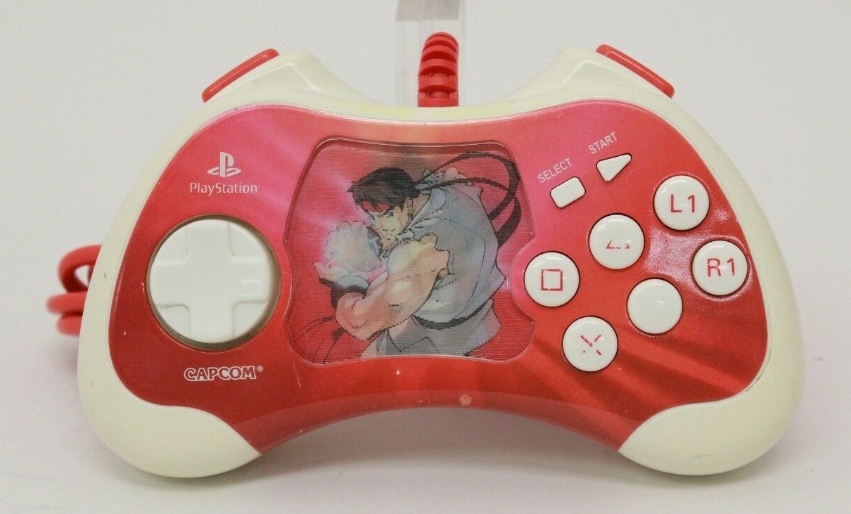 Street Fighter 15th Anniversary Capcom Ryu Controller PS2 PlayStation 2 ...