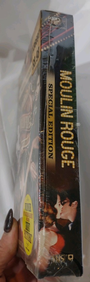 Moulin Rouge Special Edition VHS Movie New Sealed Nicole Kidman ...