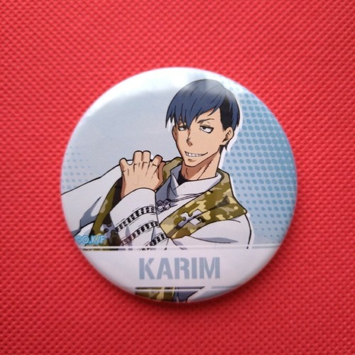 Fire Force Karim Flam Can Badge Anime Japanese | eBay