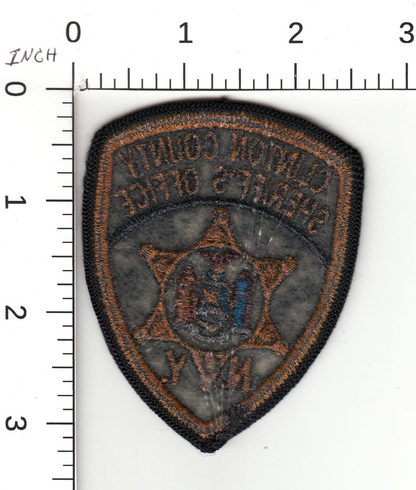 CLINTON COUNTY SHERIFF'S OFFICE MINI HAT VEST NEW YORK COLLECTIBLE ...