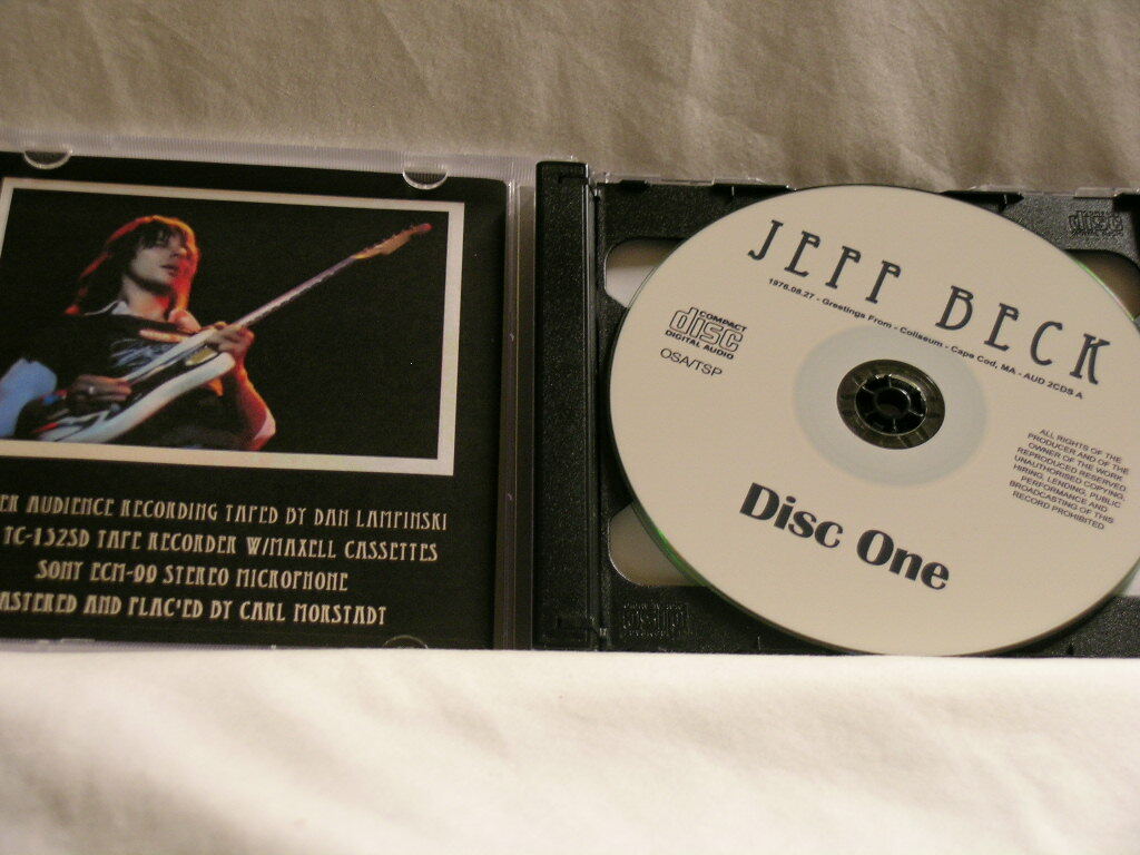 JEFF BECK & JAN HAMMER Cape Cod Coliseum 1976, 27 August 2 x CD-R | eBay