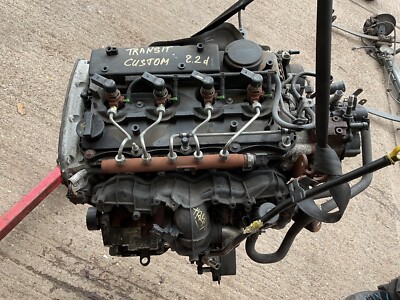 ENGINE FORD TRANSIT CUSTOM 2.2 TDCI EURO 5 CVFF 138K + WRRANTY | eBay
