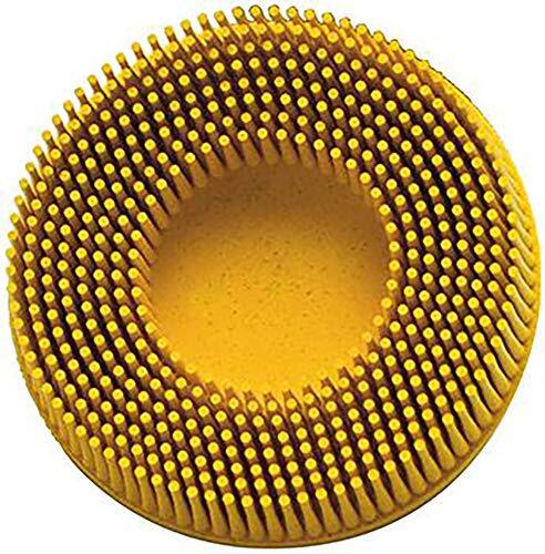 3M Scotch-Brite Roloc Bristle Disc 07525 Yellow, 2", Medium, 10 Discs ...
