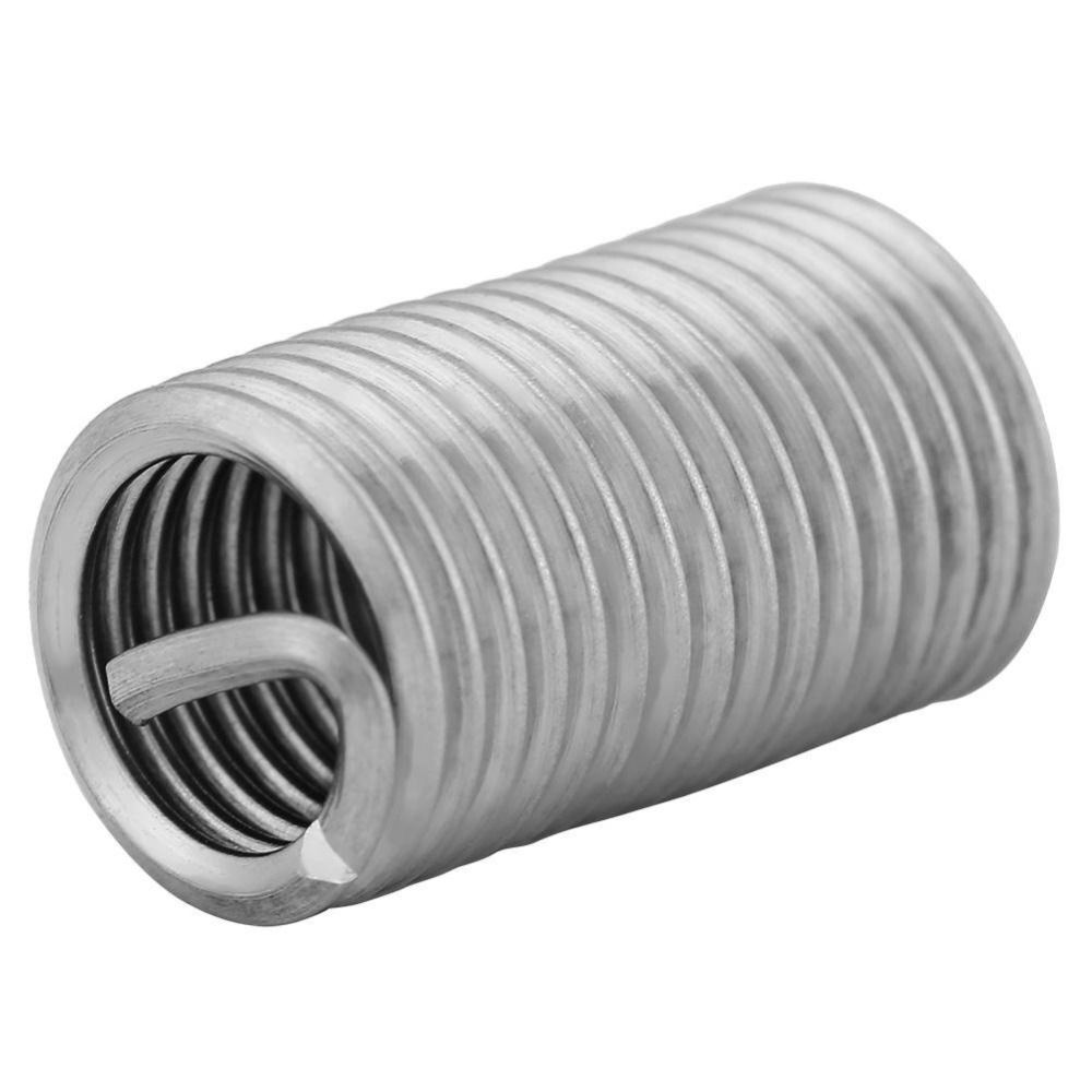 10Pcs Metal Wire Screw Sleeve Inserts M8-1.25*3D Thread Repair Kit | eBay
