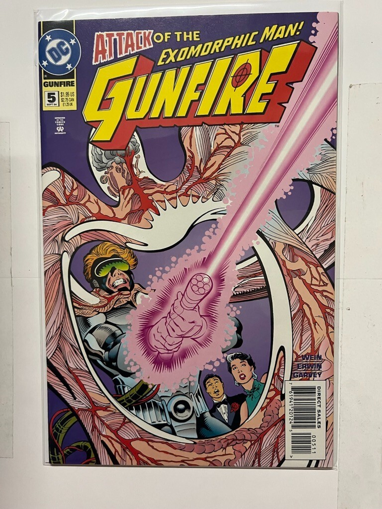 Gunfire #5 1994 DC Comics WEIN ERWIN GARVEY | eBay