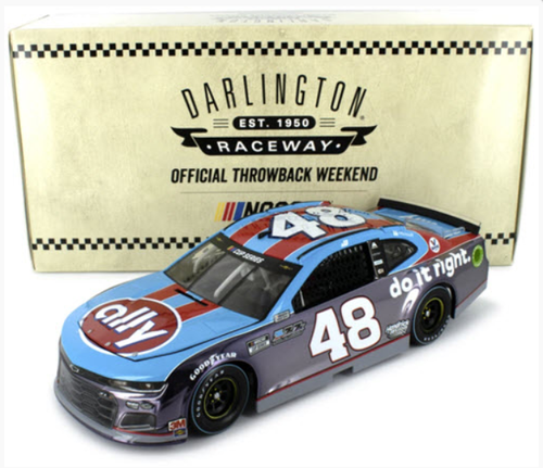 Action 2020 Jimmie Johnson #48 Ally/Darlington Chevy 1/24 Color Chrome ...