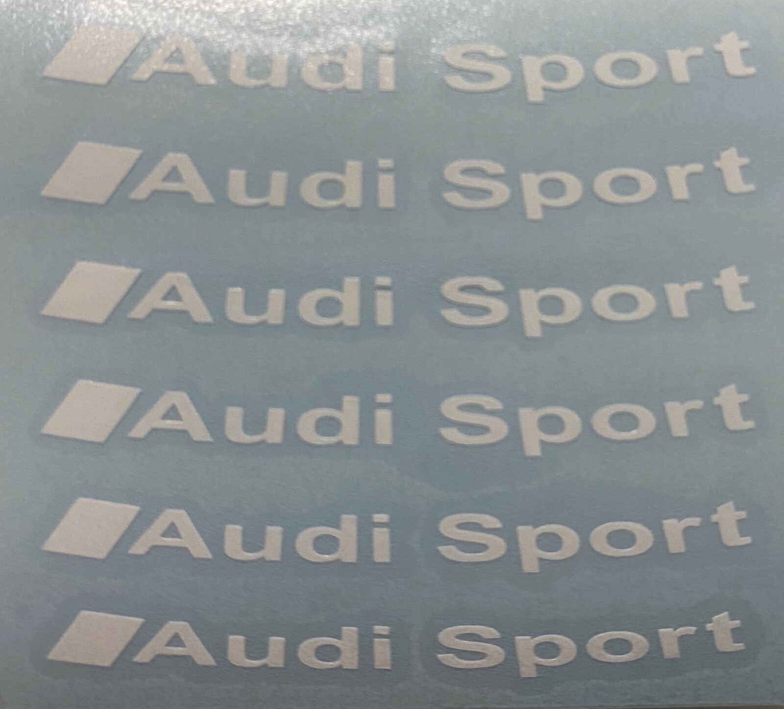 Audi Sport Wheel Decal Sticker Vinyl Brake Heat Resistant Many Colors ...