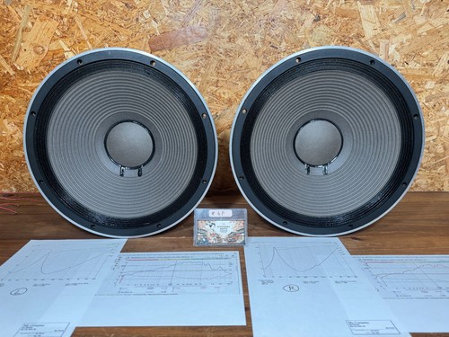 TAD TL-1601b 8Ω Woofer Pair Tested REW SPL Matched Japan Vintage Pro ...