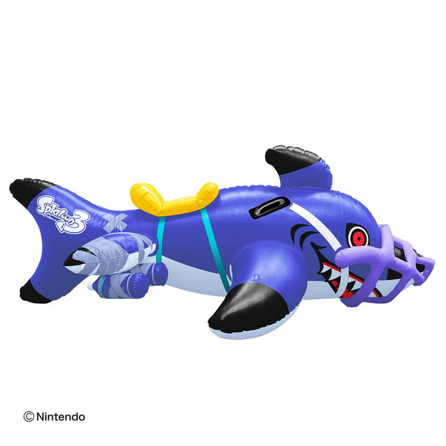 Splatoon 3 Shark Ride Float Beach Pool Nintendo Official From Japan | eBay