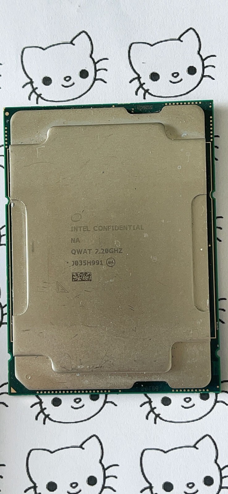 INTEL XEON QWAT Platinum 8368 ES 38 Core 2.2G Server Processor CPU ...
