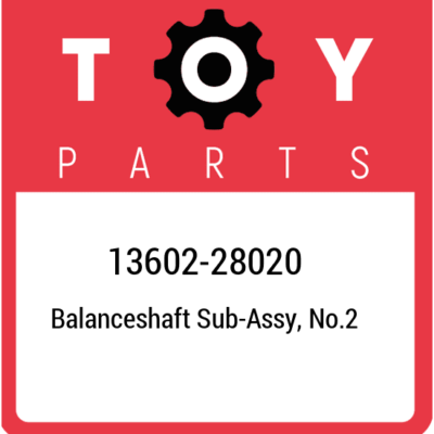 13602-28020 Toyota Balanceshaft sub-assy, no.2 1360228020, New Genuine ...
