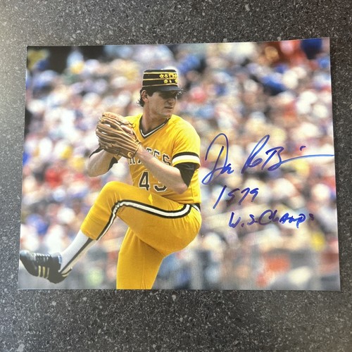 DON ROBINSON signed PITTSBURGH PIRATES 8x10 Photo! 1979 World Series ...