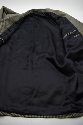 Brook Taverner Tweed Jacket Mens Houndstooth Woolmark New Wool Blazer ...