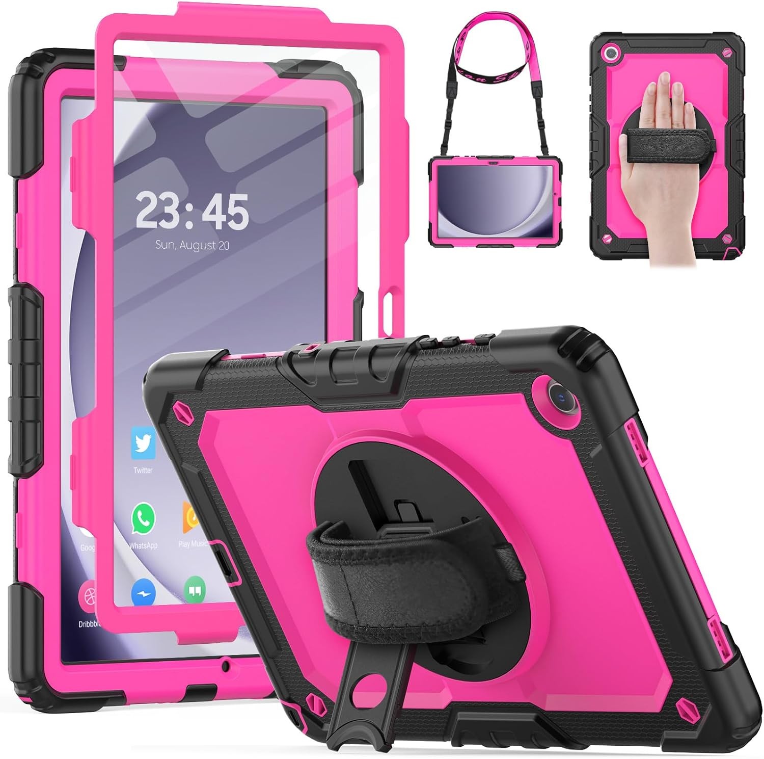 HXCASEAC Schutzhülle für Samsung Galaxy Tab A9 Plus - 11 inch, pink ...
